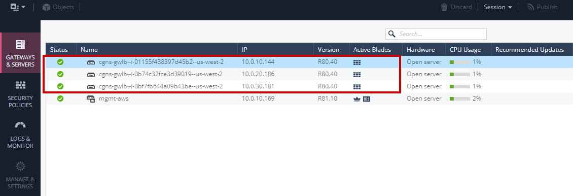 Initial Setup :: Check Point CloudGuard Network Security Workshop - AWS GWLB